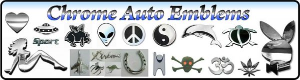 Custom Chrome Auto Emblems & Accessories | ChromeAutoEmblems